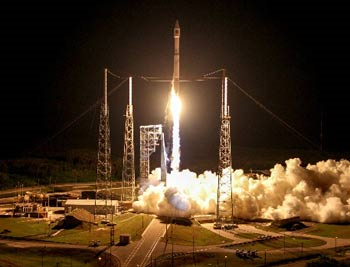 Atlas V Rocket Launched Using 3D Printed Parts to Resupply the ISS